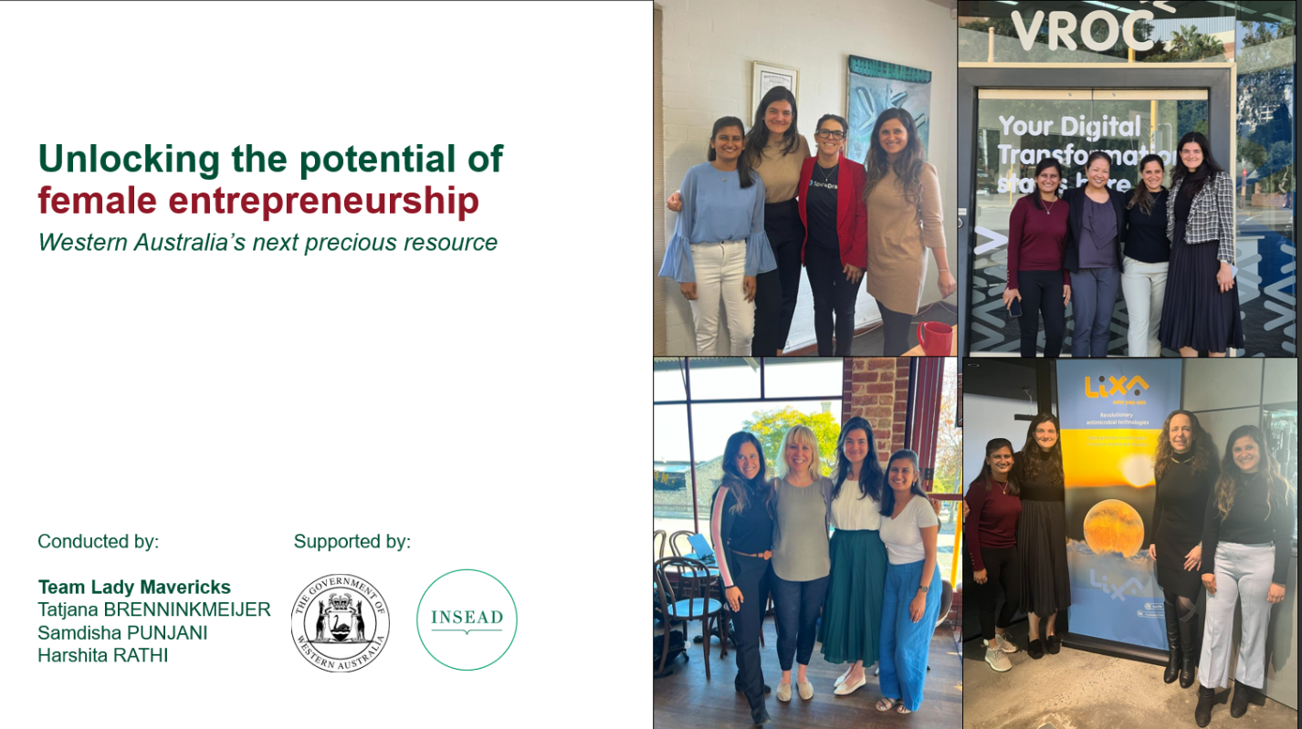 Team Lady Mavericks (SSUP 2023) – INSEAD SUMMER STARTUP TOUR